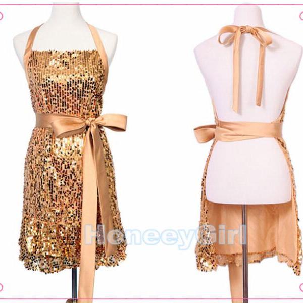 Hg 523 Delicate Cute Bowknot Kitchen Aprons Restaurant Cooking Aprons ...